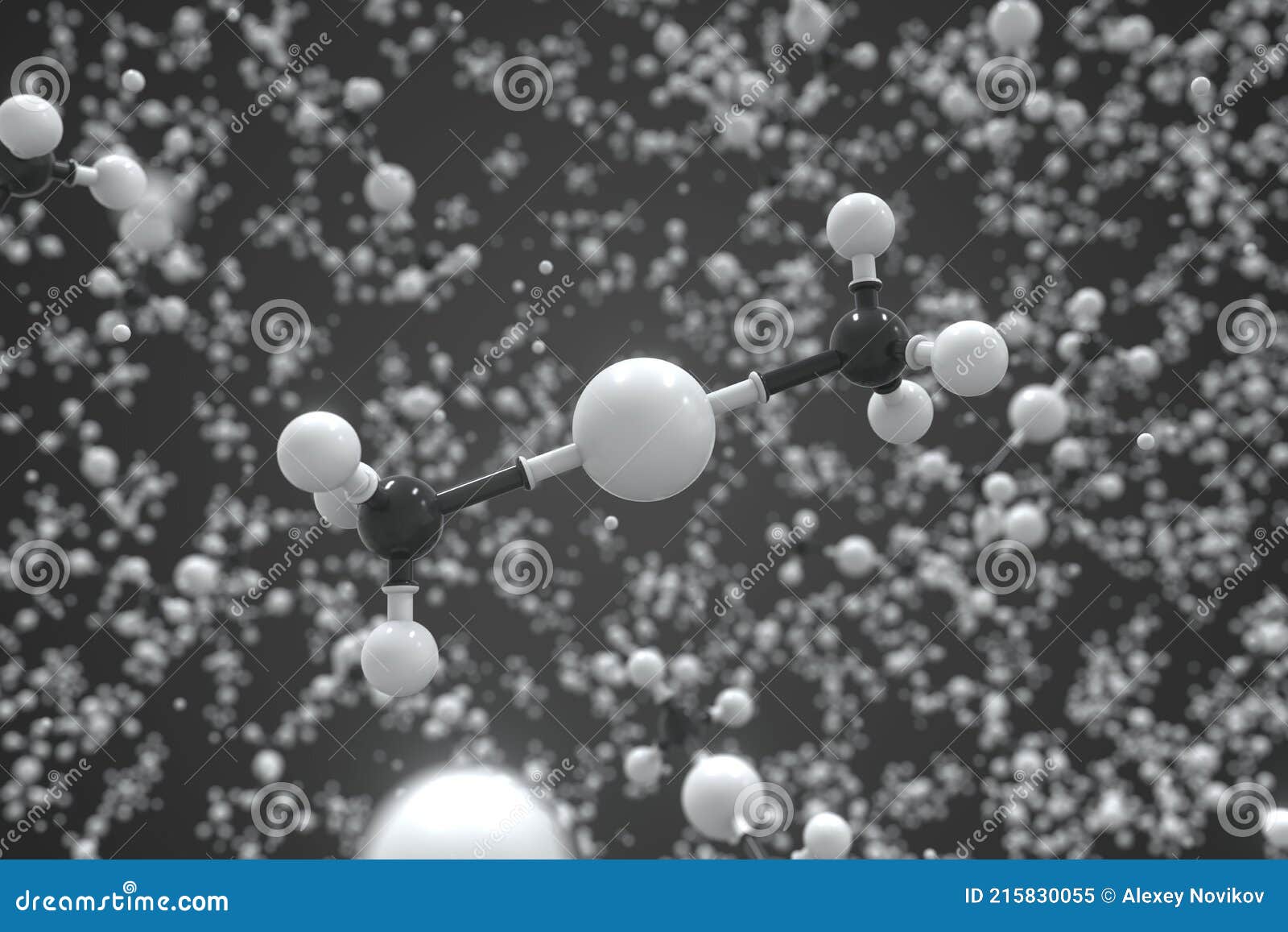 Dimethylmercury Molecular Structure, 3d Model Molecule, Neurotoxins ...