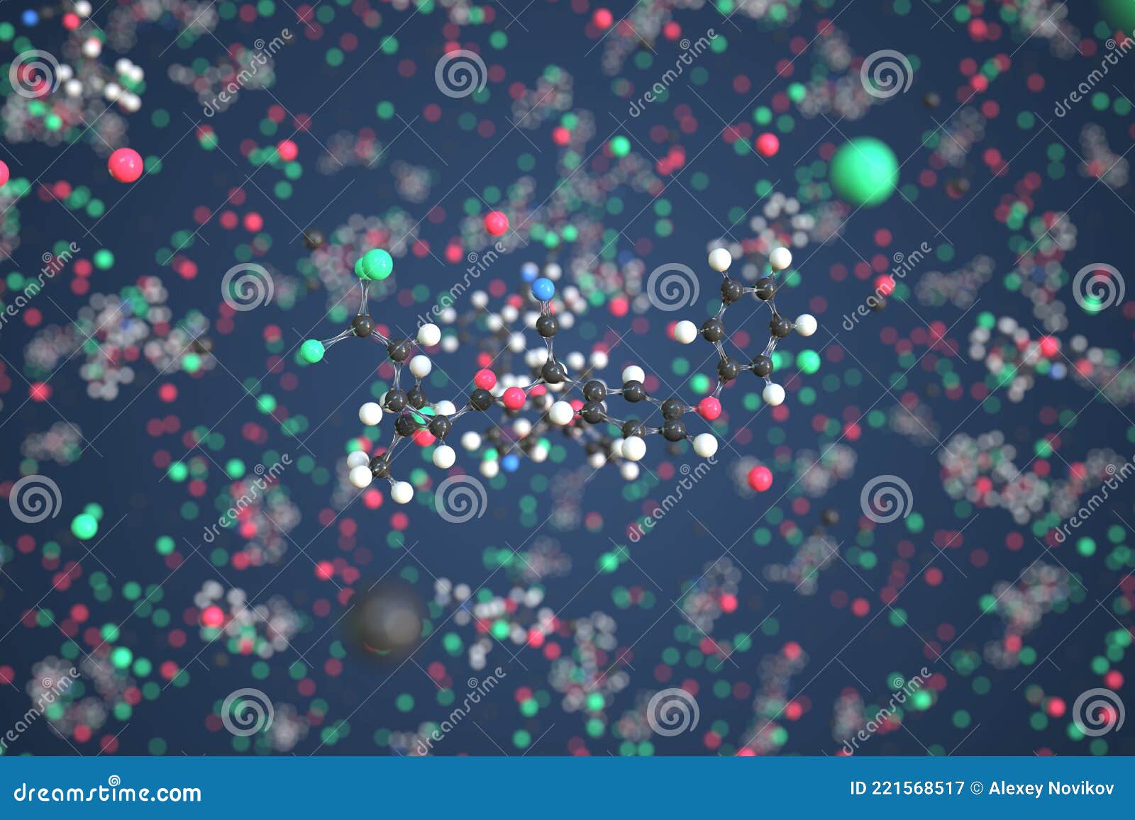 Cypermethrin Molecular Structure, 3d Model Molecule, Insecticide ...