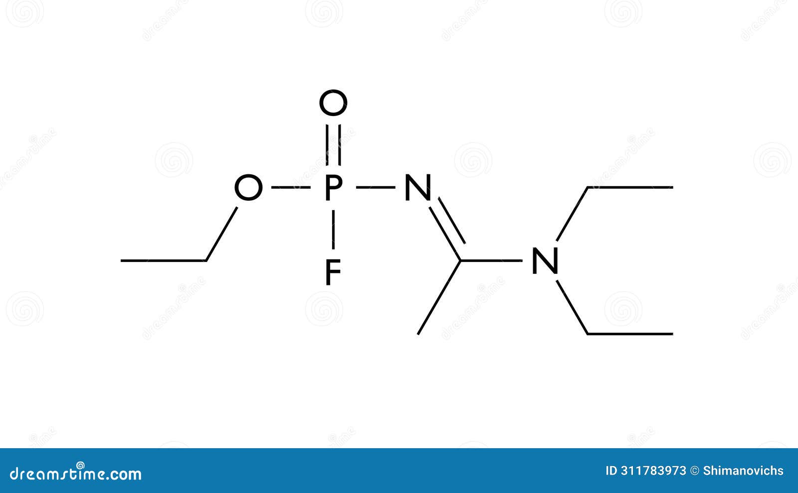A-234 Molecule, Structural Chemical Formula, Ball-and-stick Model ...