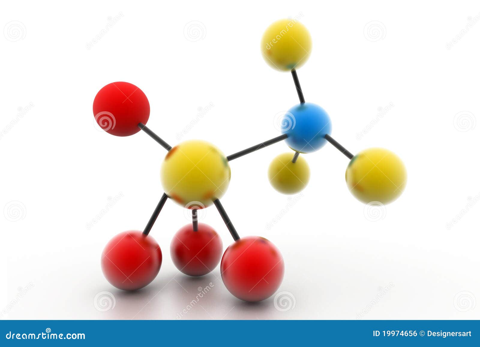 Molecule Structure Stock Photography | CartoonDealer.com #19974656