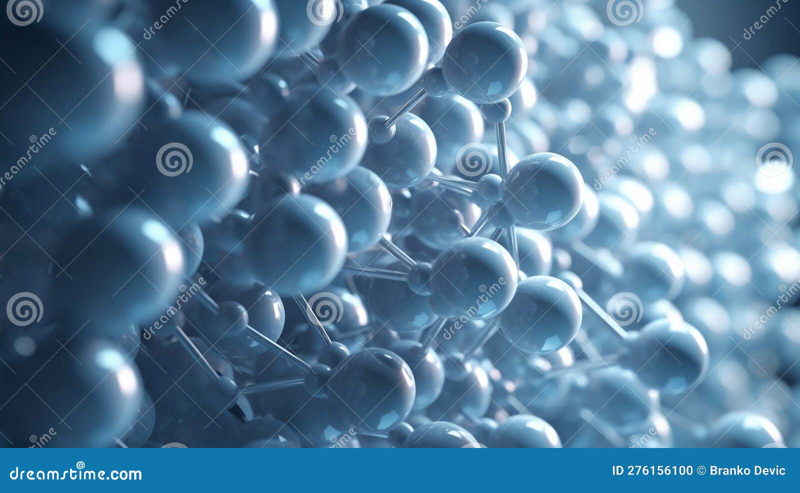 Molecule Structure Background. Cells and Biological Chain Abstract ...