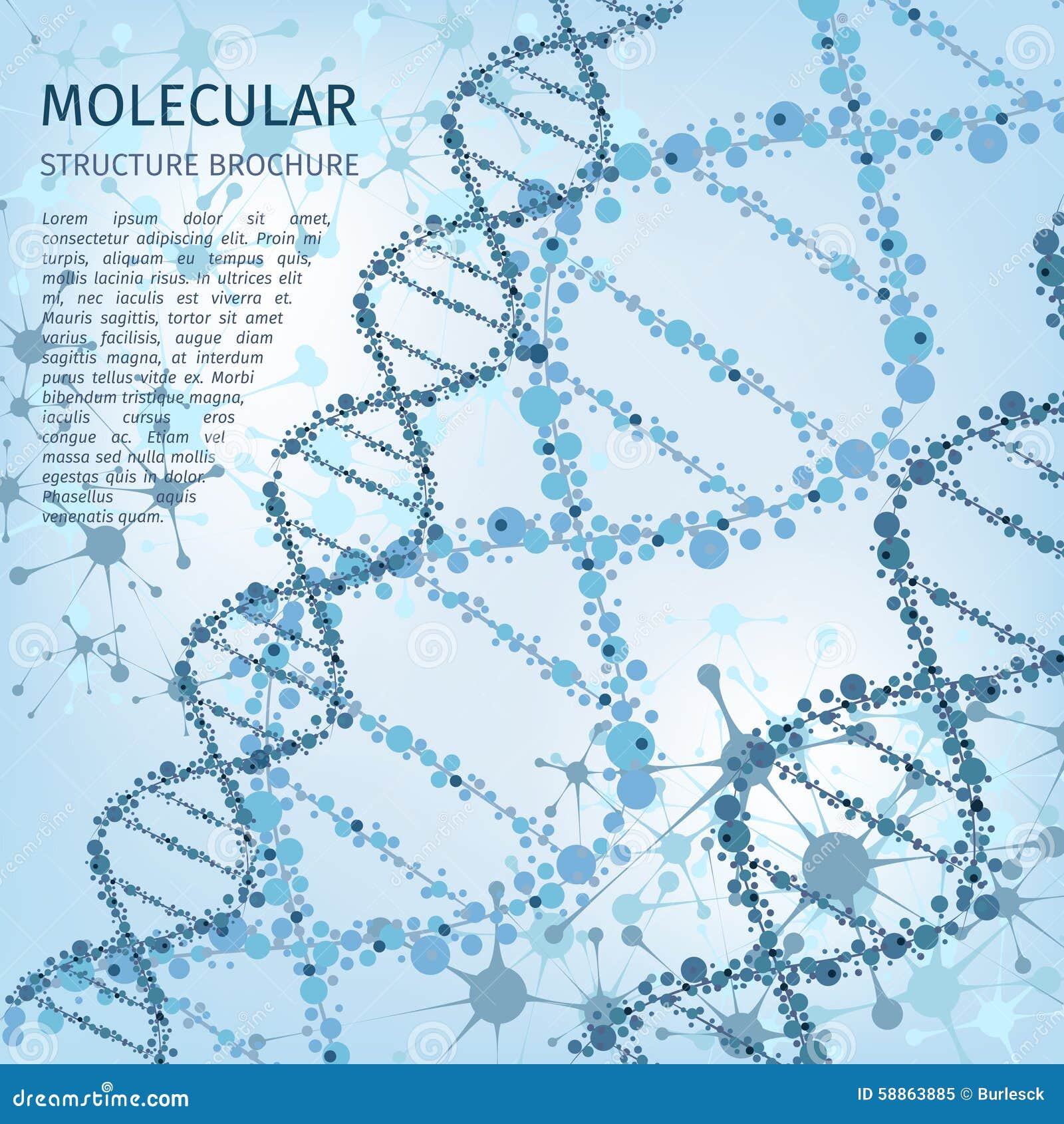Intricacy Node Molecular Or Atomic Structure Pattern. Polygonal Big Data Complex Array Framework ...