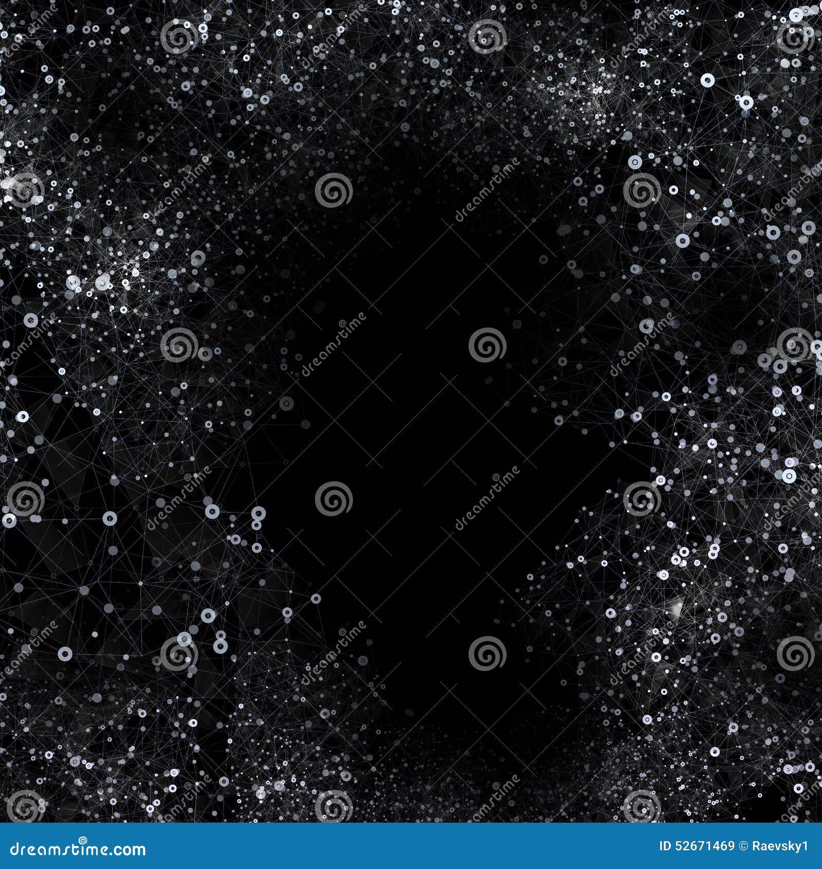 Structure Black Perforated Metalic Background Cartoon Vector ...