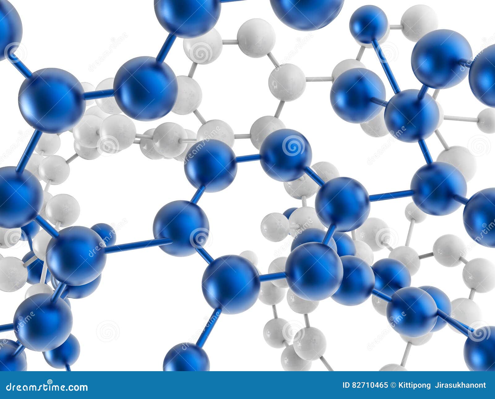 Molecule structure stock illustration. Illustration of biology - 82710465