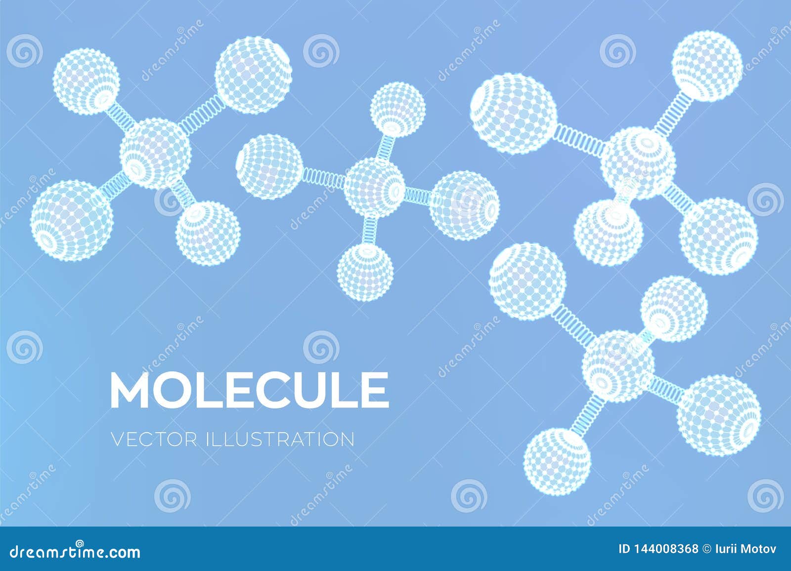 Molecule Structure. Dna, Atom, Neurons. Molecules and Chemical Formulas ...