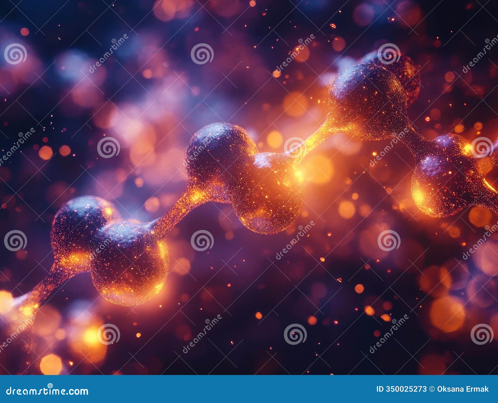 Molecule Structure Spheres Atoms Chemical Connection Network Science ...