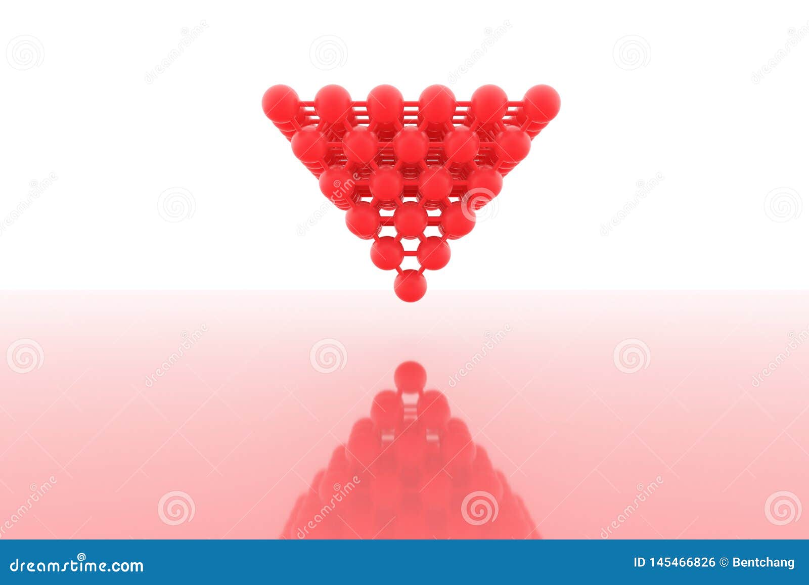 Molecule Style Concepture, Inter-locked Pyramids, for Design Texture ...