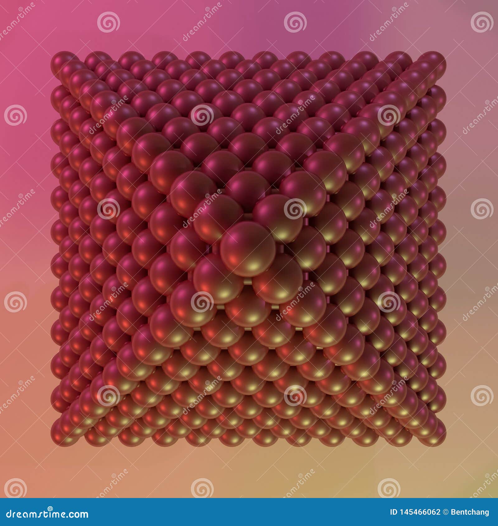 Molecule Style Concepture, Inter-locked Pyramids, for Design Texture ...