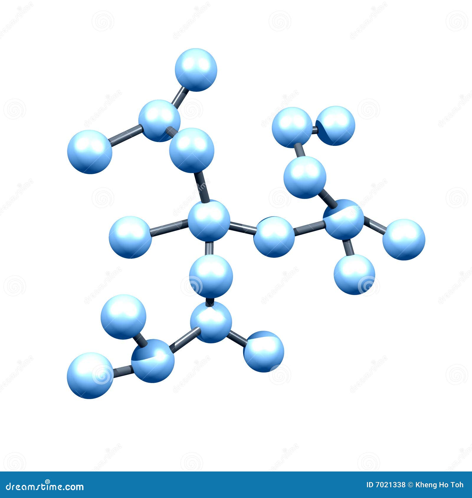 Molecules stock illustration. Illustration of isolated - 7021338