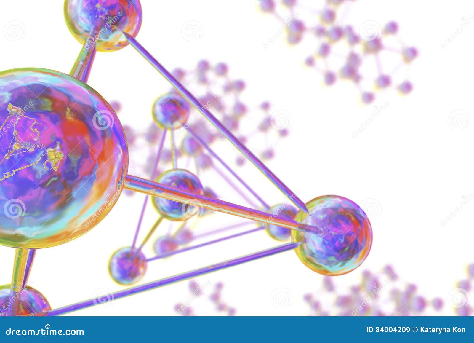 Molecules, Abstract Molecular and Research Background Stock ...