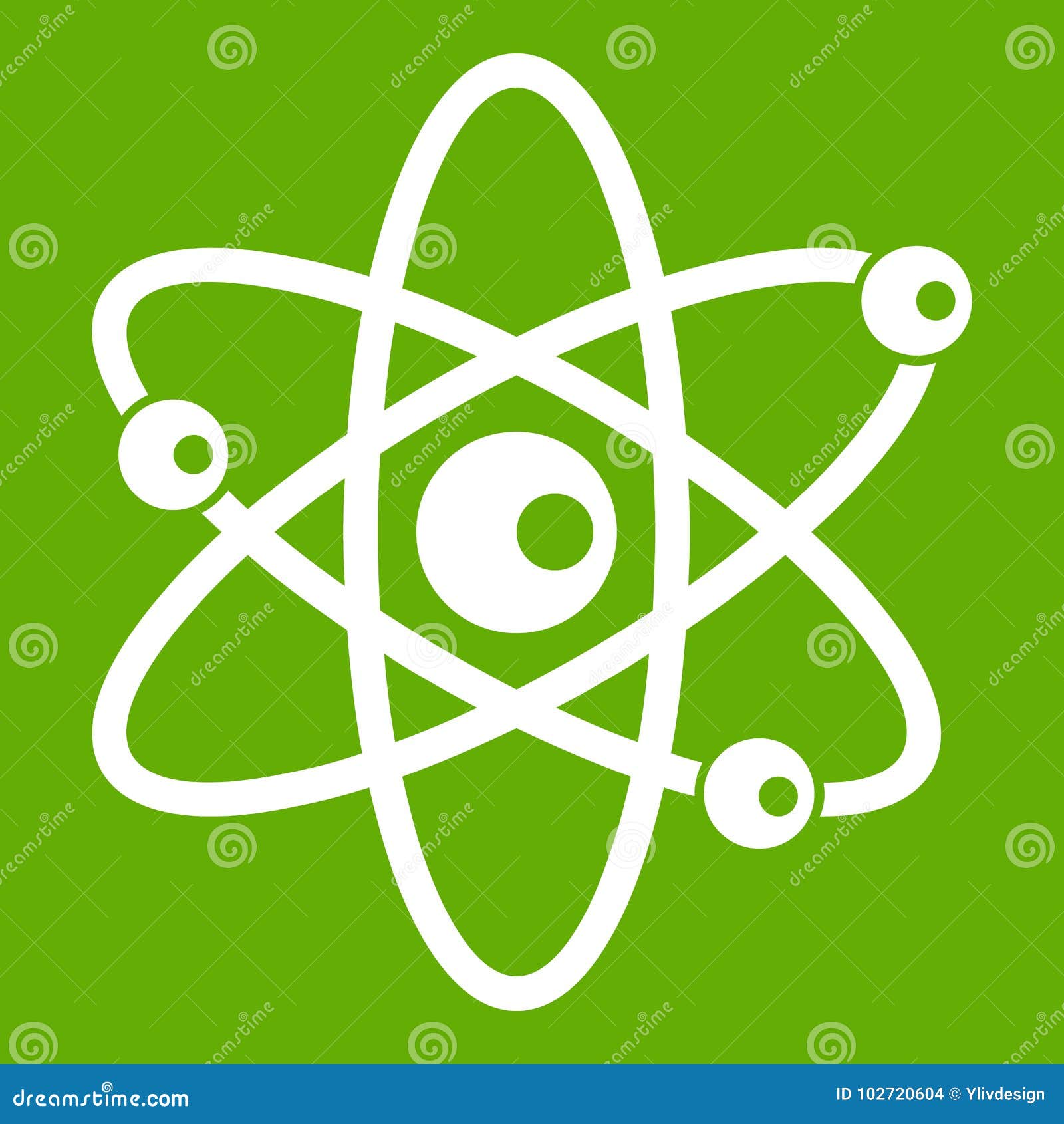 Molecules of Atom Icon Green Stock Vector - Illustration of blog ... Molecules of Atom Icon Green Stock Vector - Illustration of blog ...