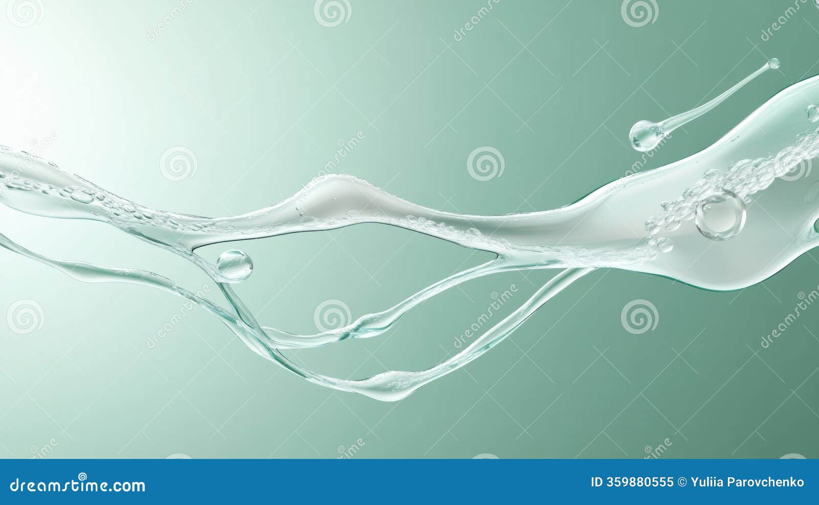 Molecules and Atoms on a Large Scale. Water Molecules Background Stock ...