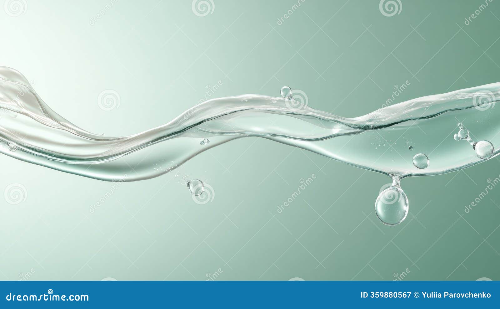 Molecules and Atoms on a Large Scale. Water Molecules Background Stock ...