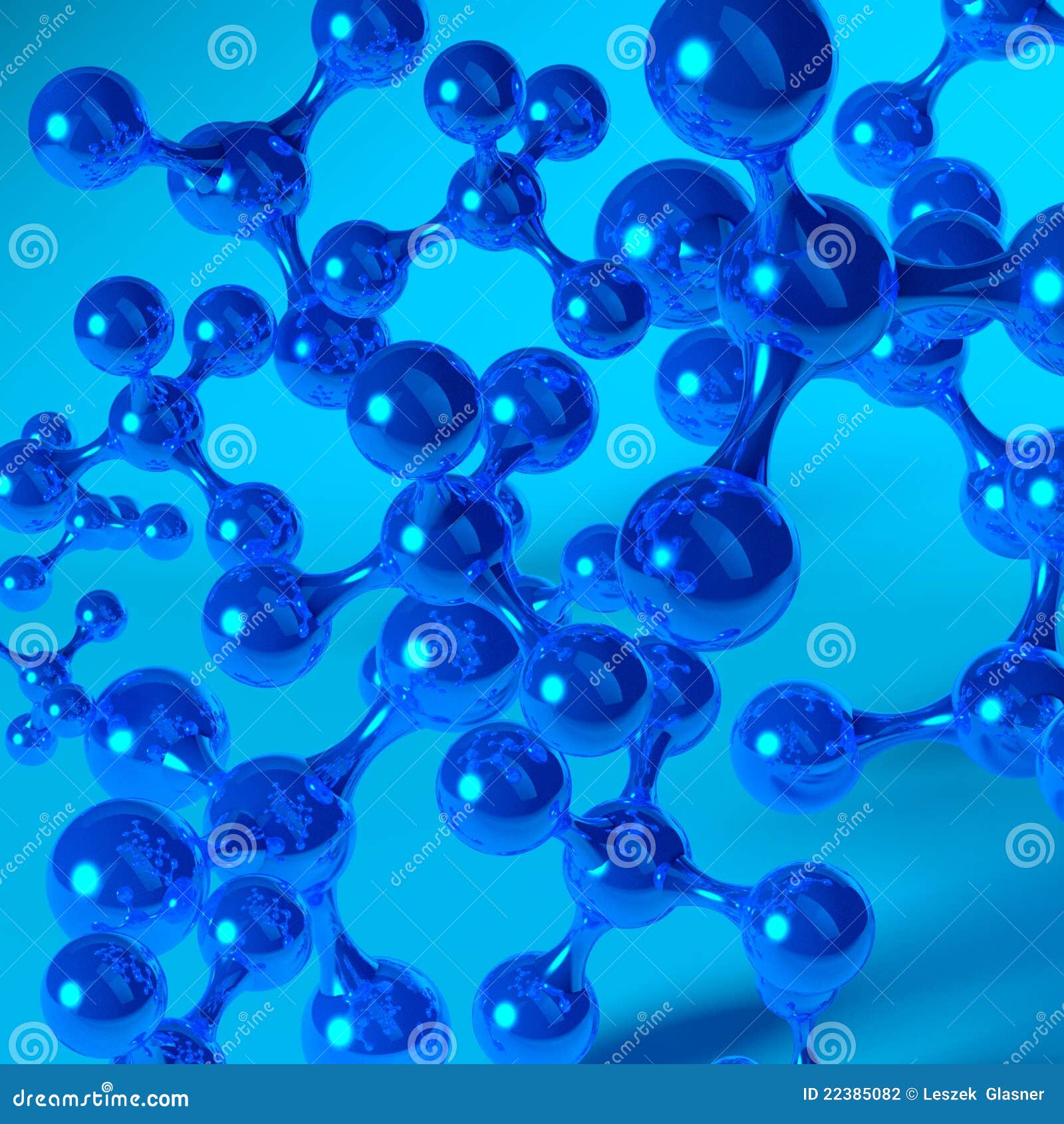 Molecules background stock illustration. Illustration of atom - 22385082