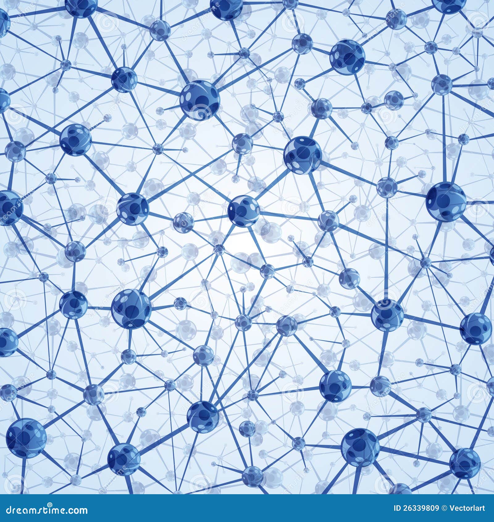 Molecules background stock vector. Illustration of futuristic - 26339809