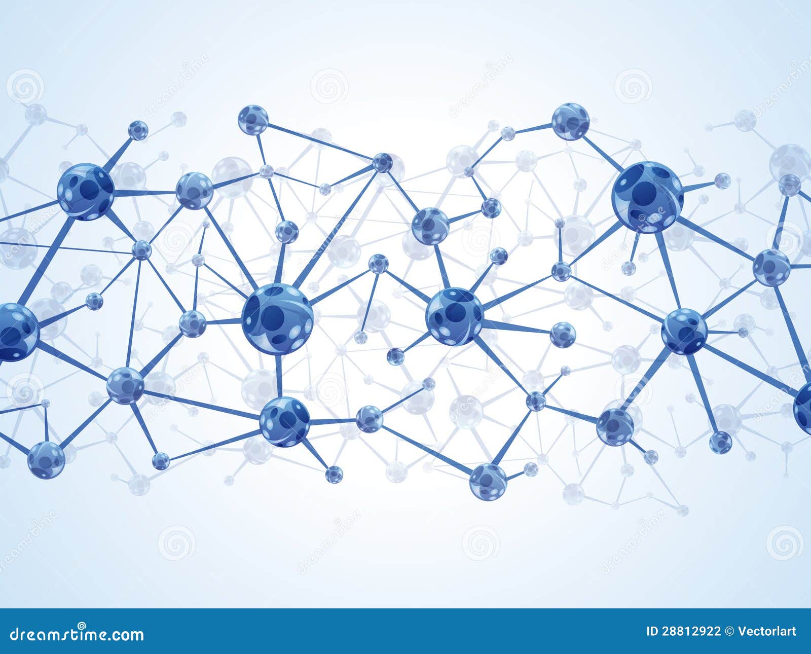 Molecules background stock vector. Illustration of chemistry - 28812922