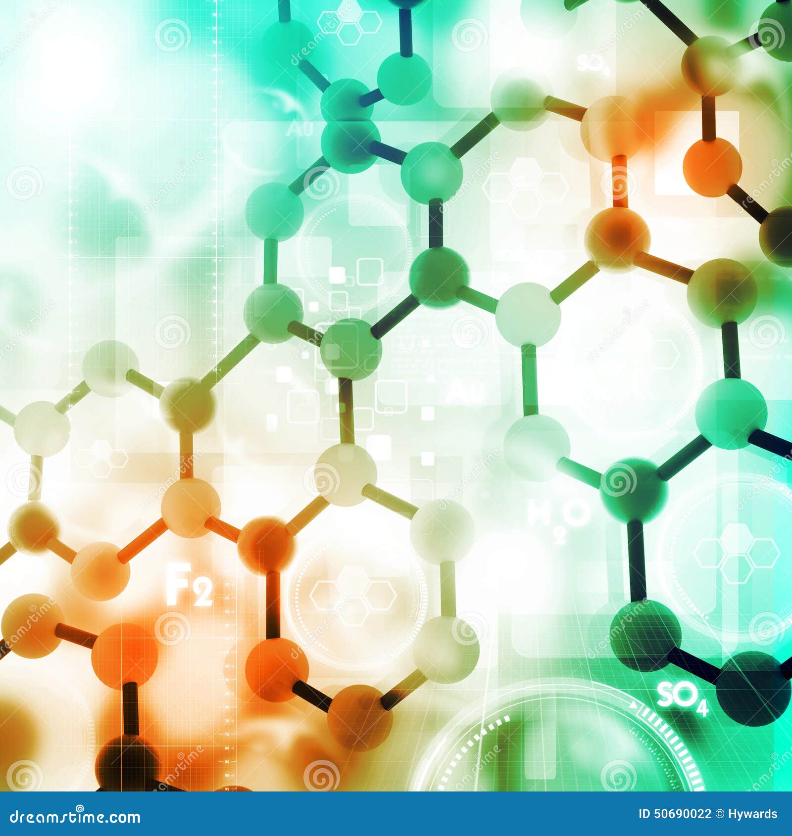 Molecules background stock illustration. Illustration of shape - 50690022