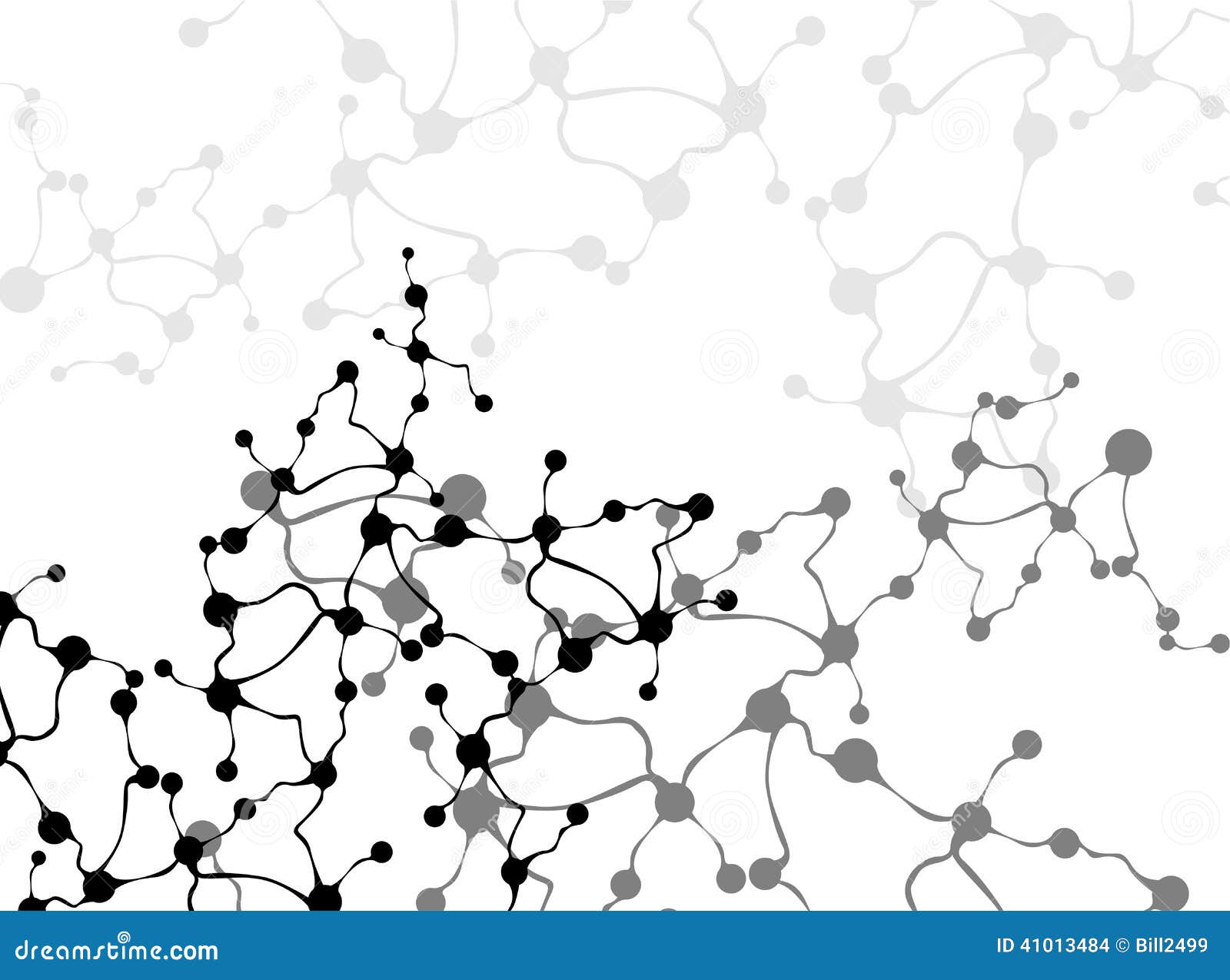 Molecules background stock illustration. Illustration of atom - 41013484