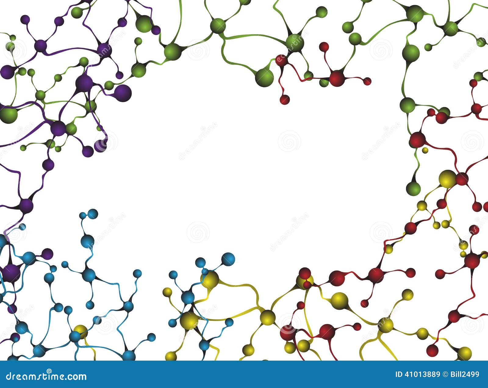 Molecules background stock illustration. Illustration of copy - 41013889