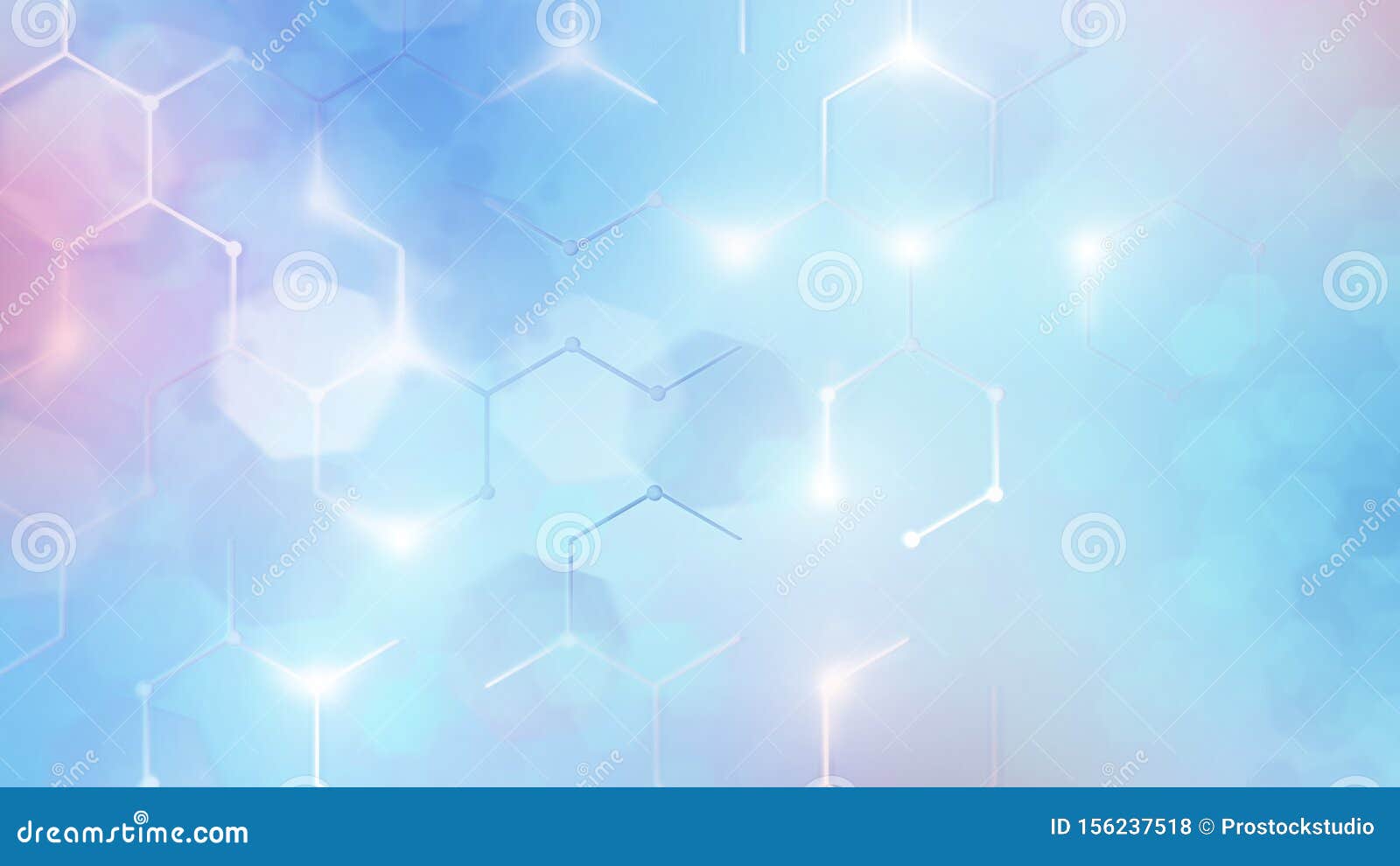 Molecular Structure at the Atomic Level, Scientific Backdrop Stock ...