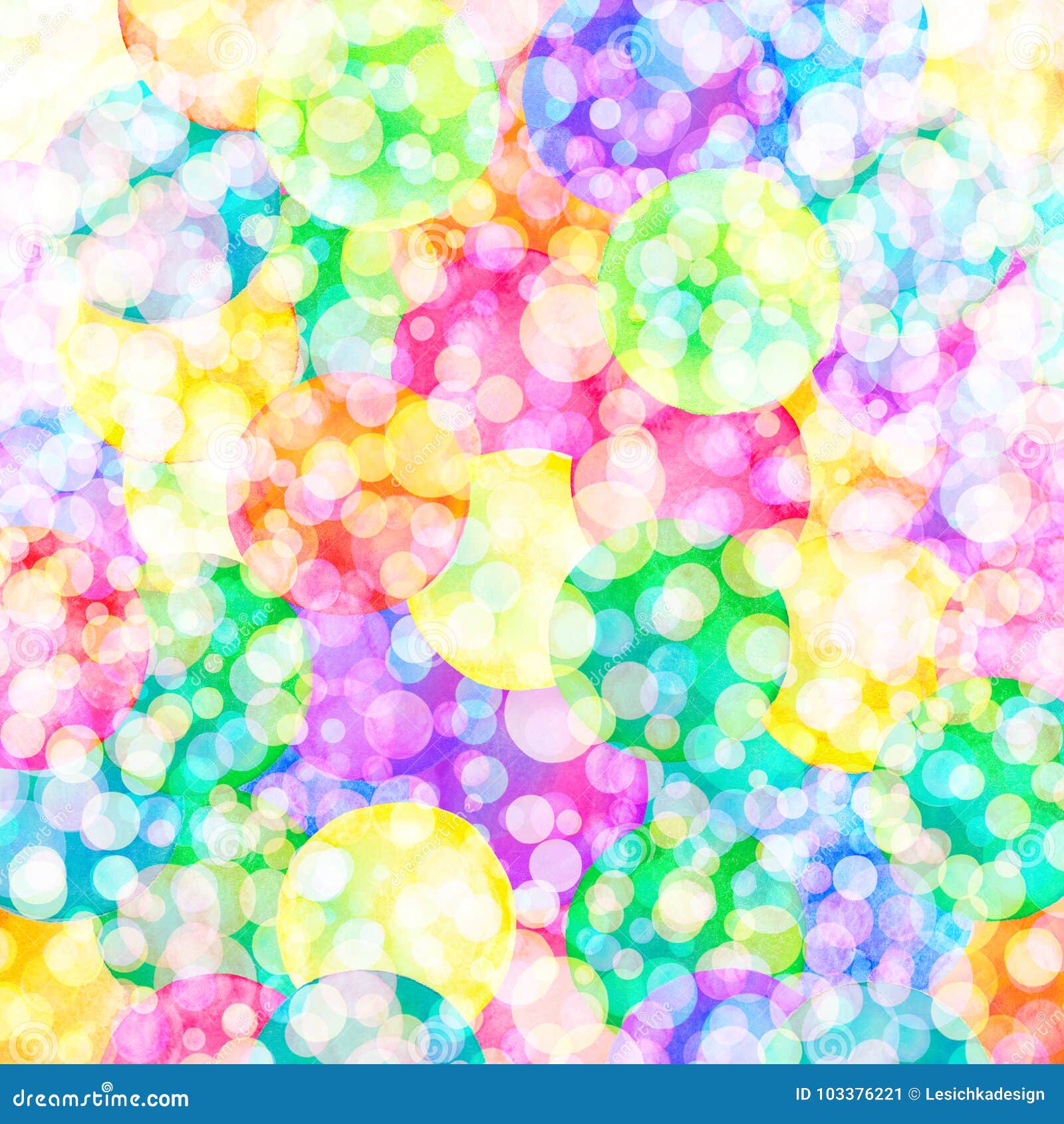 Schematic Colorful Pattern of Molecules. Multicolor Molecules Design ...