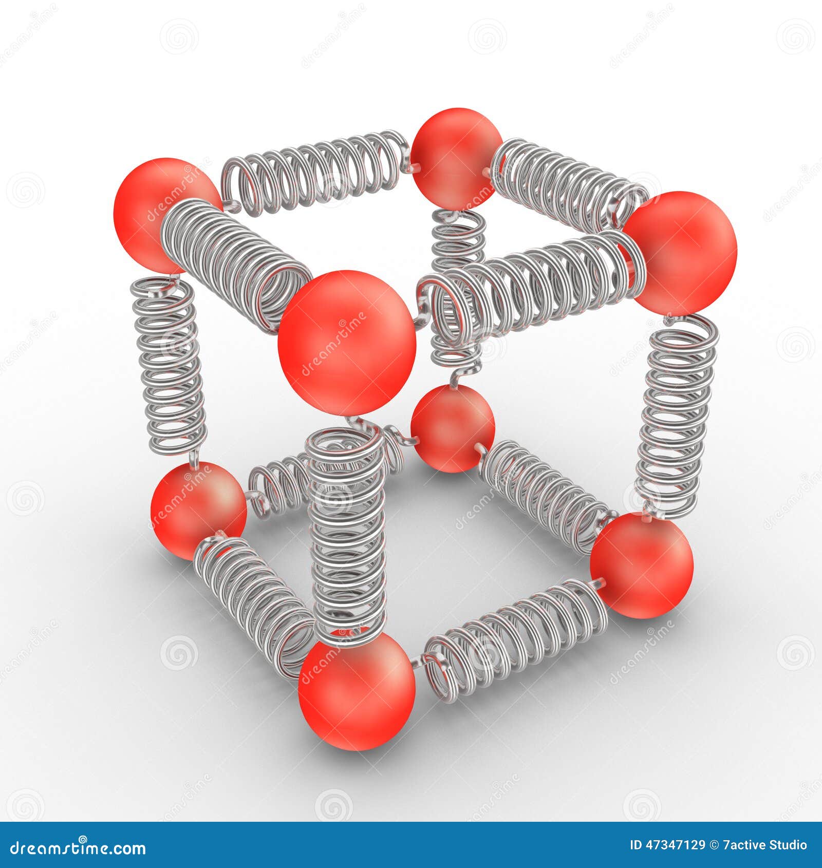 Molecules Bonding stock illustration. Illustration of chemistry - 47347129