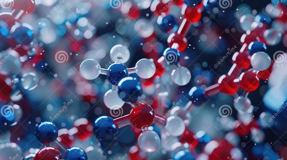 Molecules Forming Complex Structure, Representing Big Data and ...