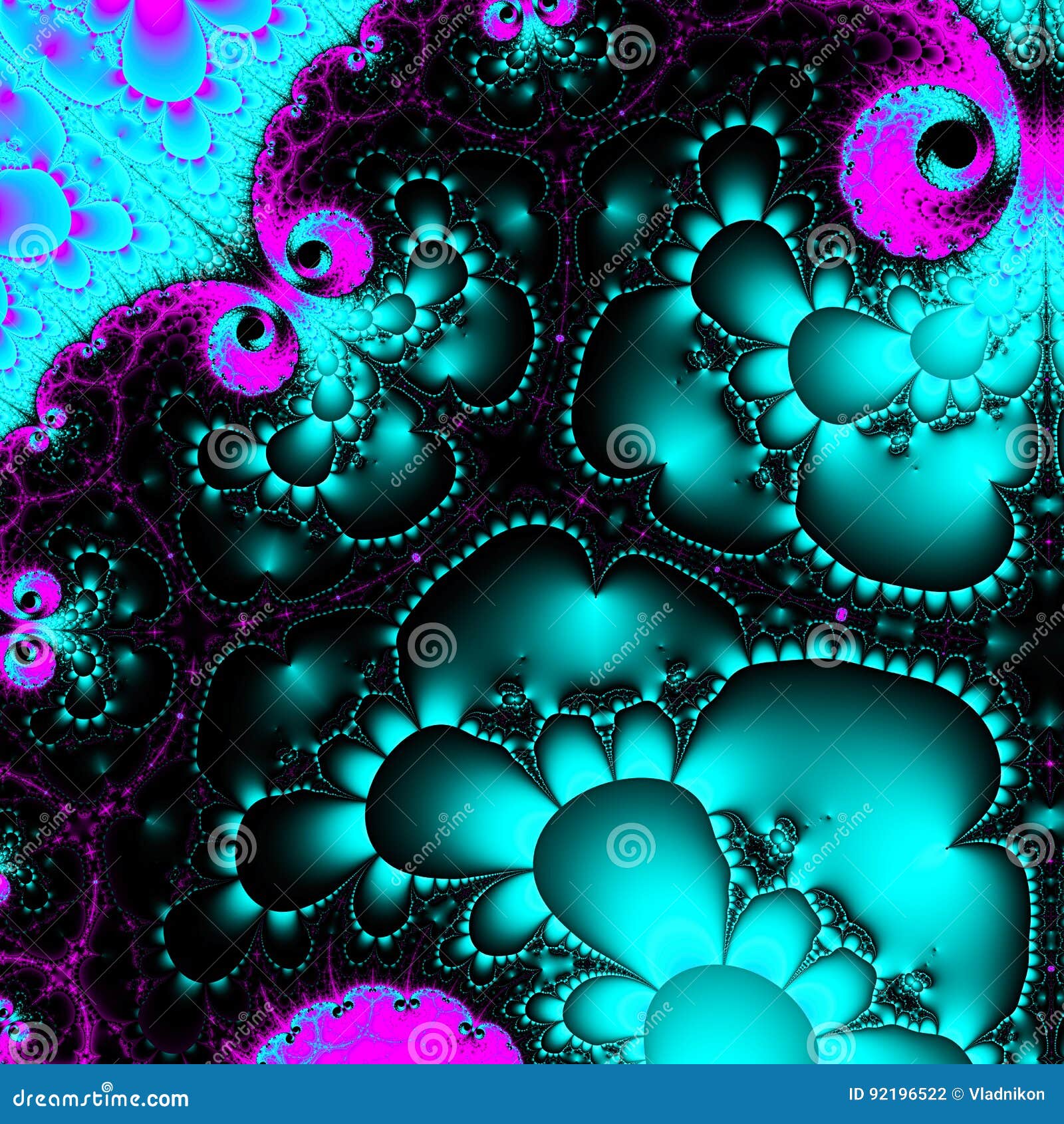 Molecules Het Levens Cellulair Niveau Microcosm Stock Illustratie ...