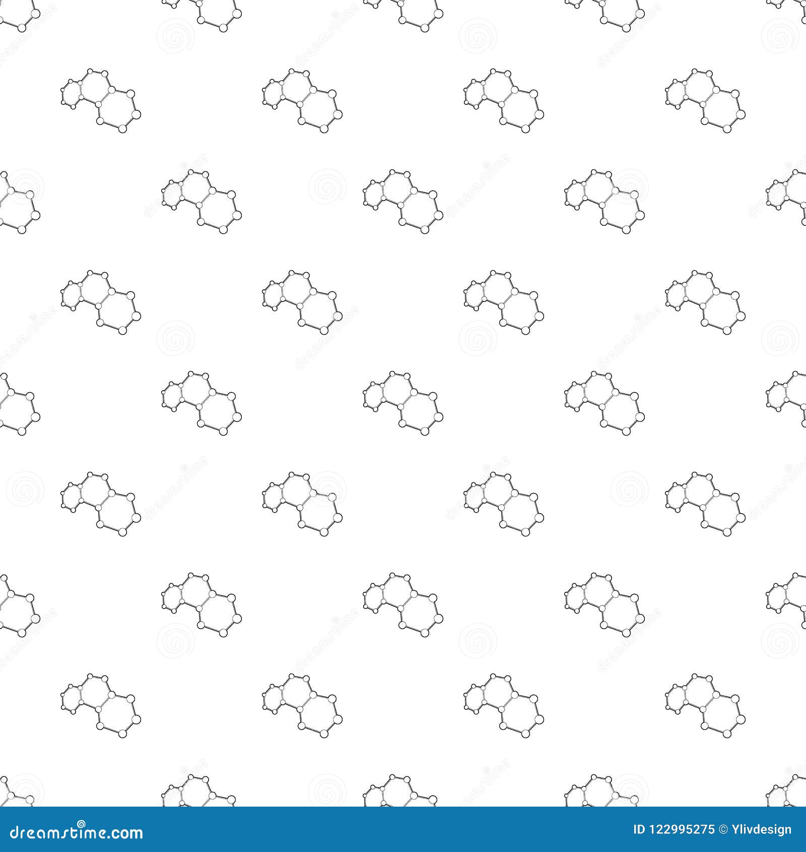 Molecules Icon, Outline Style Stock Vector - Illustration of evolution ...