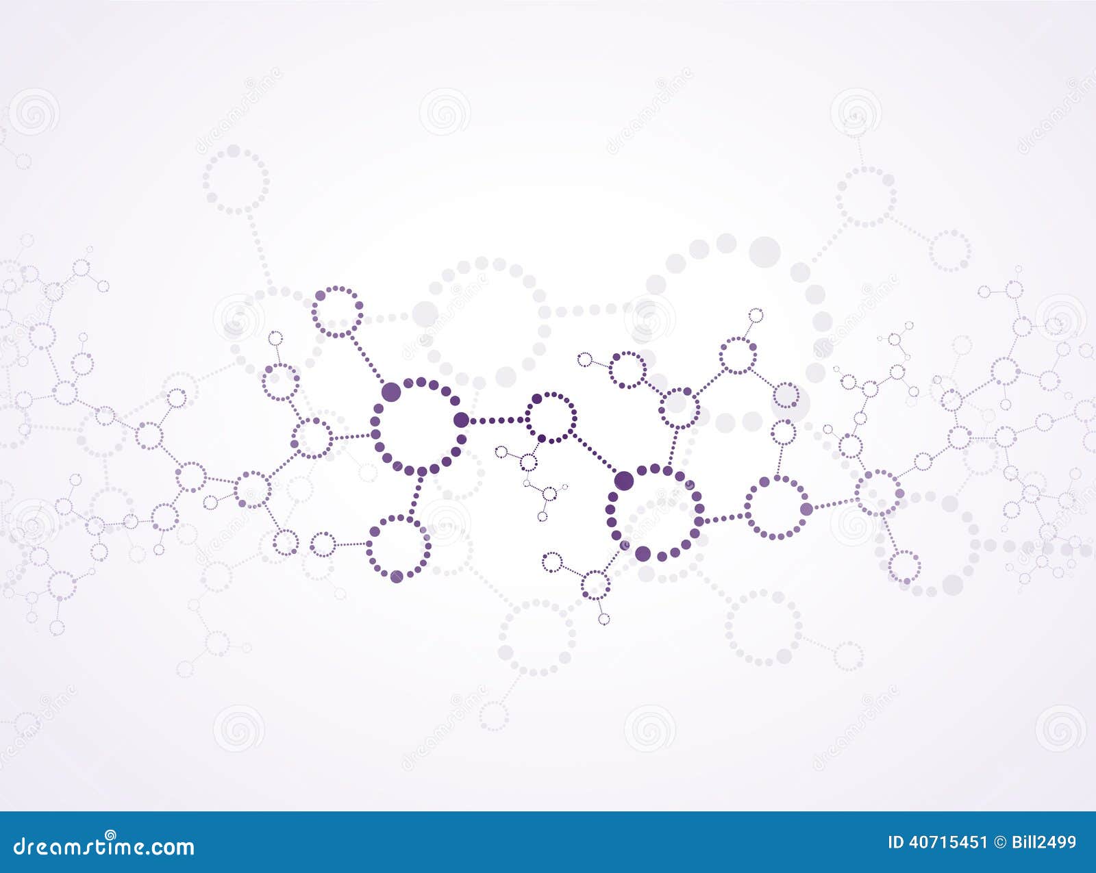 Molecules Medical stock illustration. Illustration of macromolecule ...