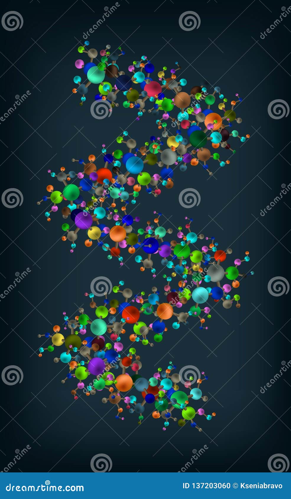 Molecules, Structure, Compound Vector Stock Vector - Illustration of ...