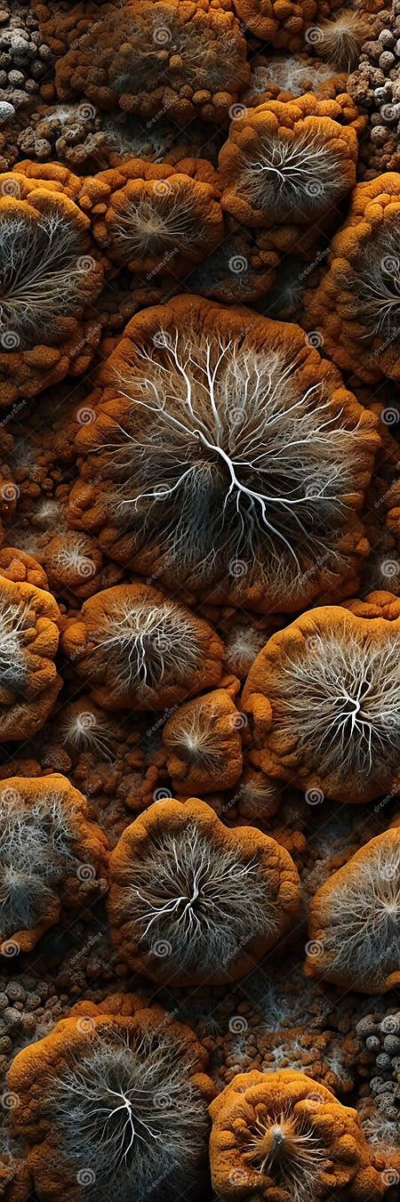 Molecules Under a Microscope Stock Image - Image of medicine, ethereal ...