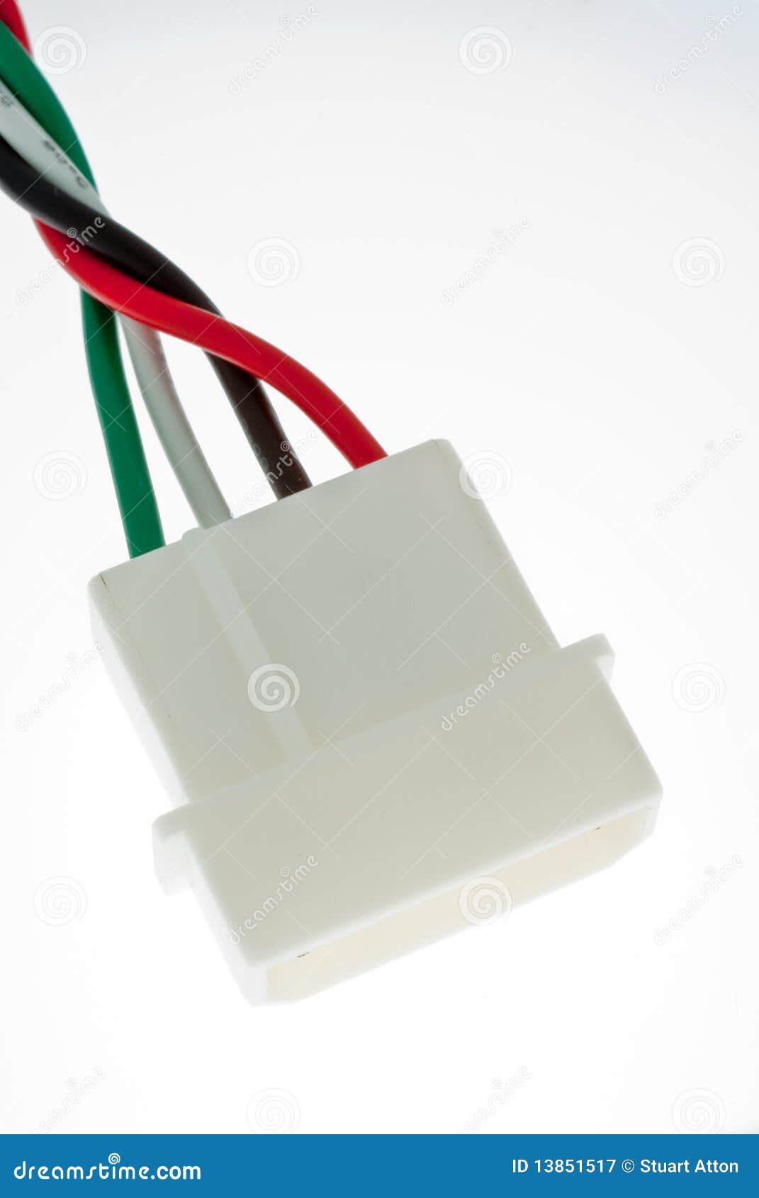 Molex power connector stock image. Image of electronic - 13851517