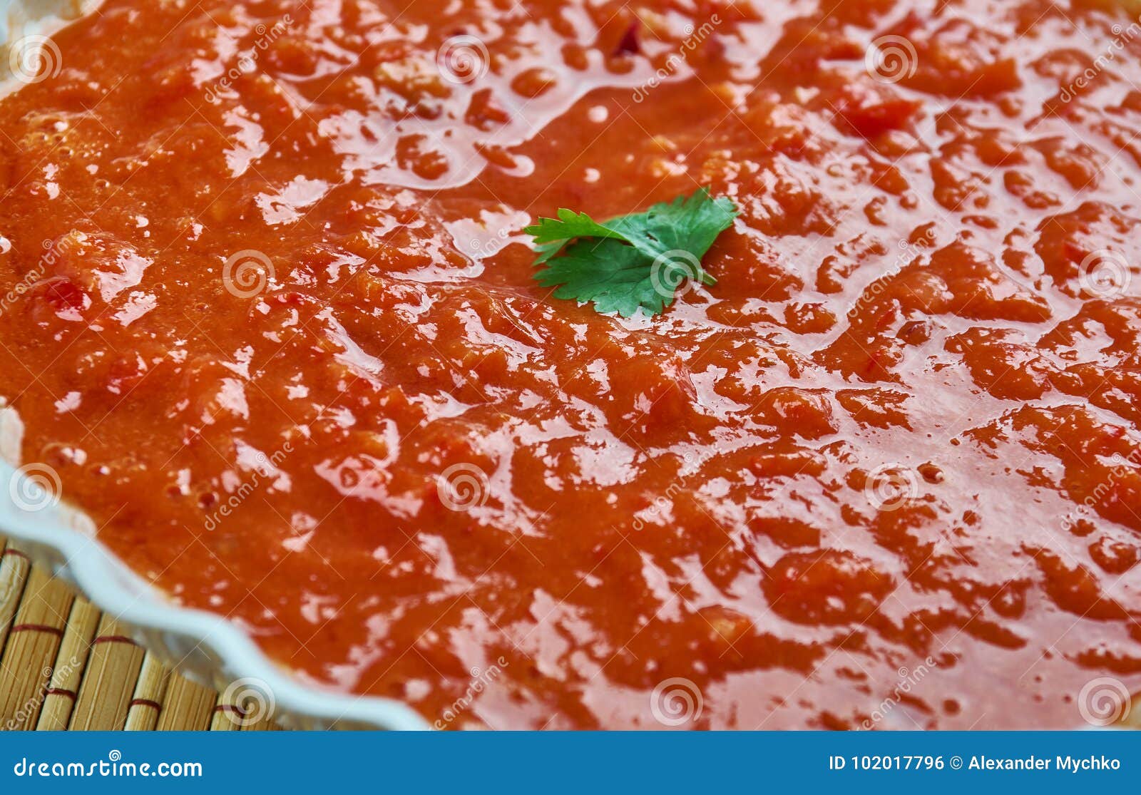 Molho de Romesco foto de stock. Imagem de mediterrâneo - 102017796