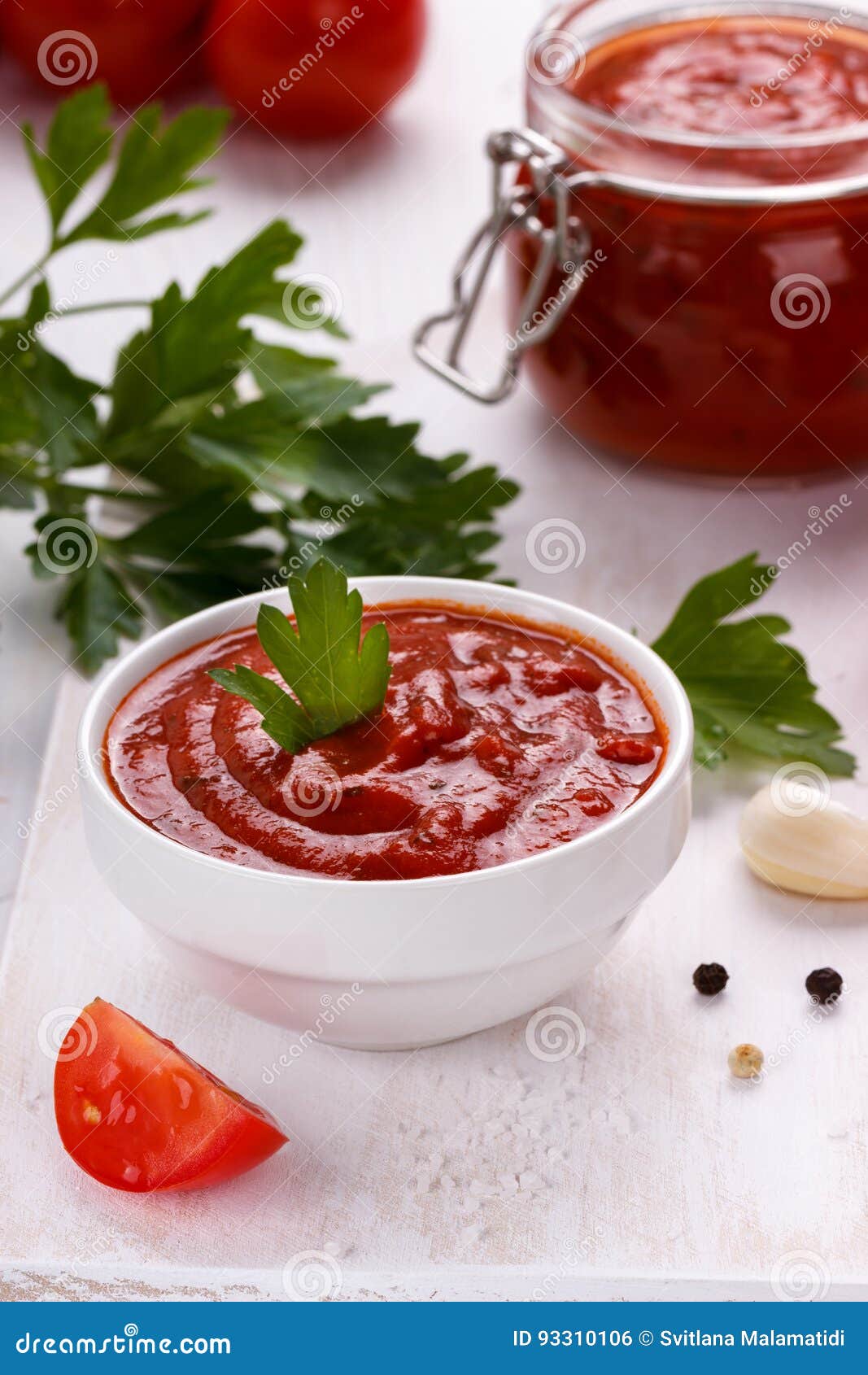 Molho De Tomate Italiano Tradicional Foto de Stock - Imagem de dieta ...