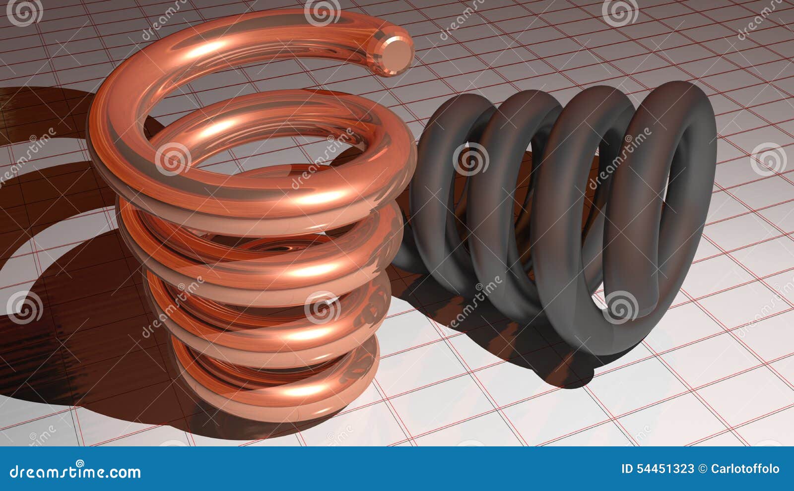 Molle in Senso Orario & in Senso Antiorario Illustrazione di Stock ...