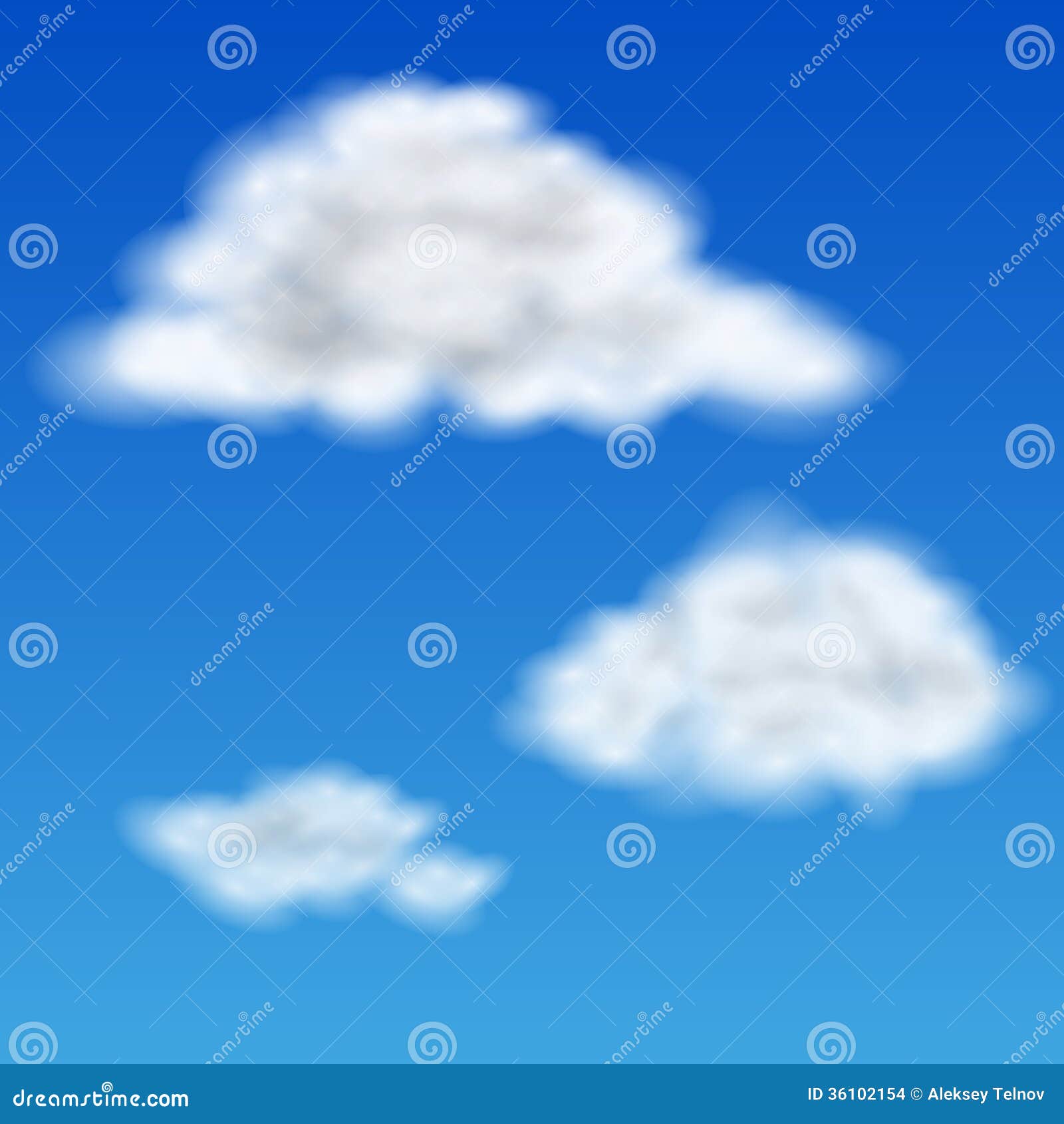 Moln vektor illustrationer. Illustration av meteorologi - 36102154