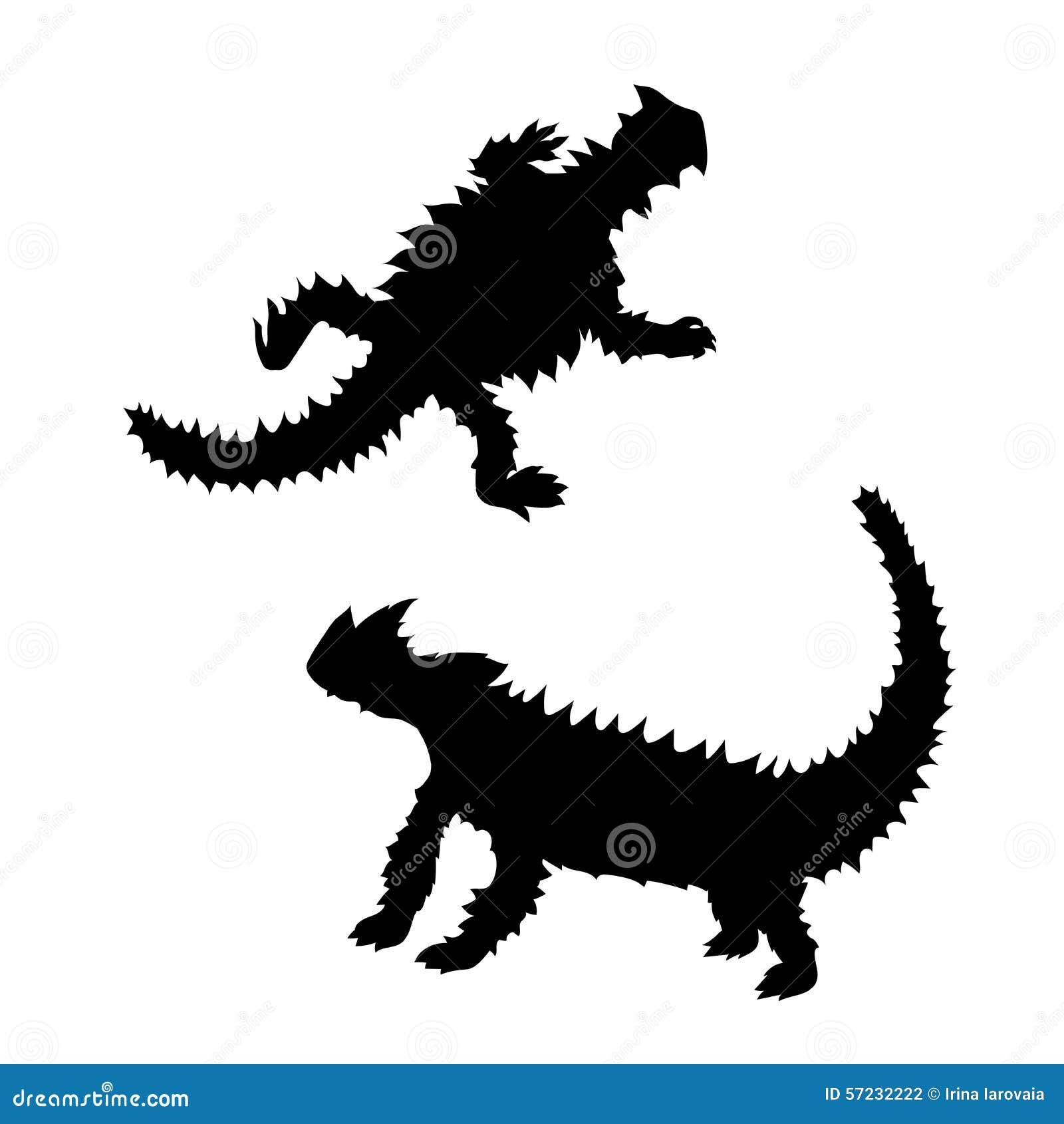 Moloch vector silhouettes stock vector. Illustration of outline - 57232222