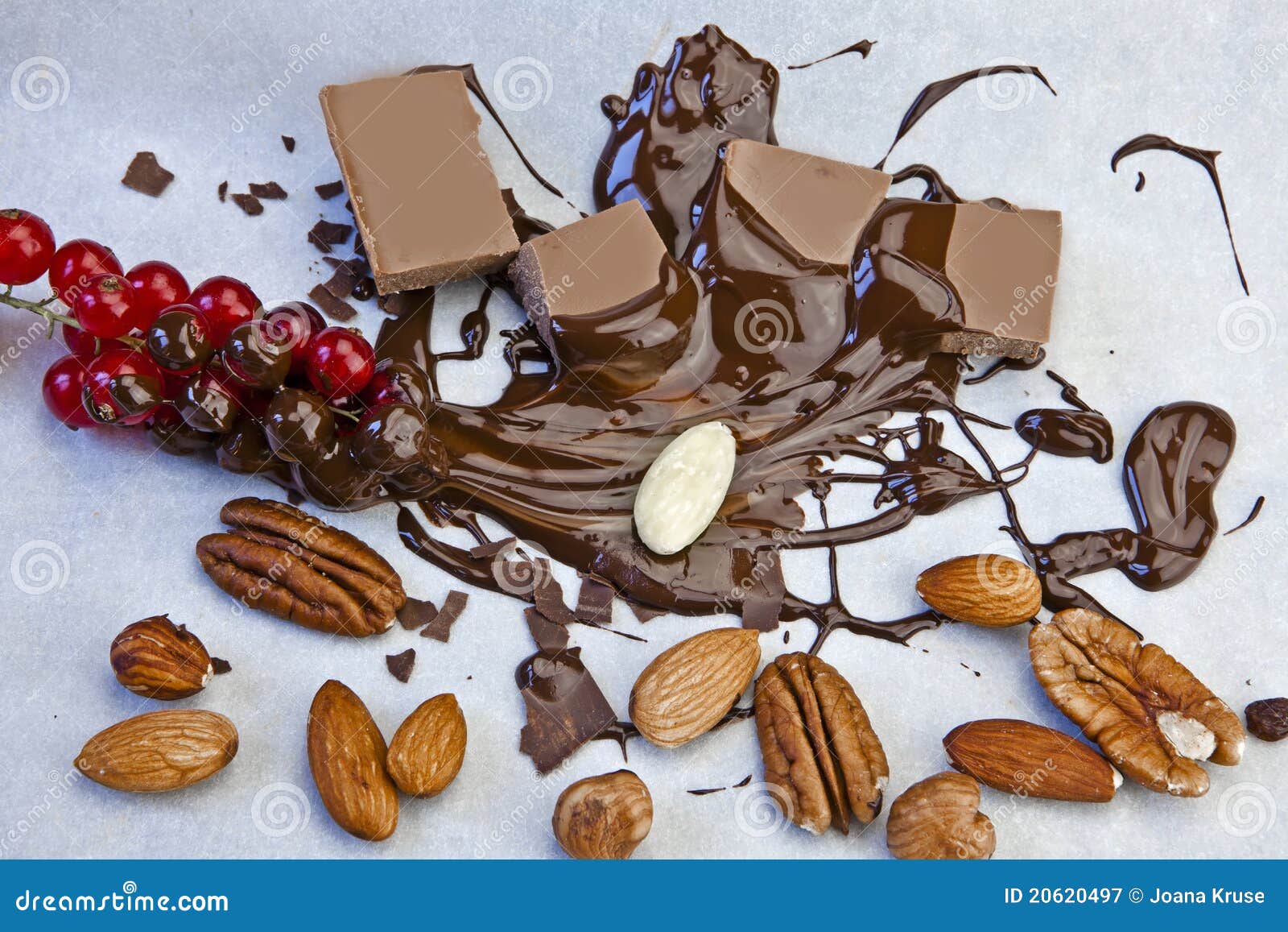 Molten chocolate stock image. Image of bake, chocolate - 20620497