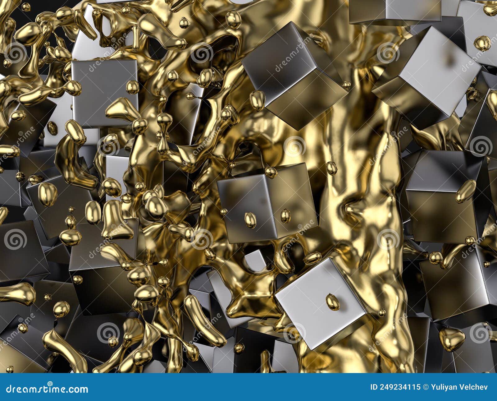 Molten gold background stock illustration. Illustration of melt - 249234115