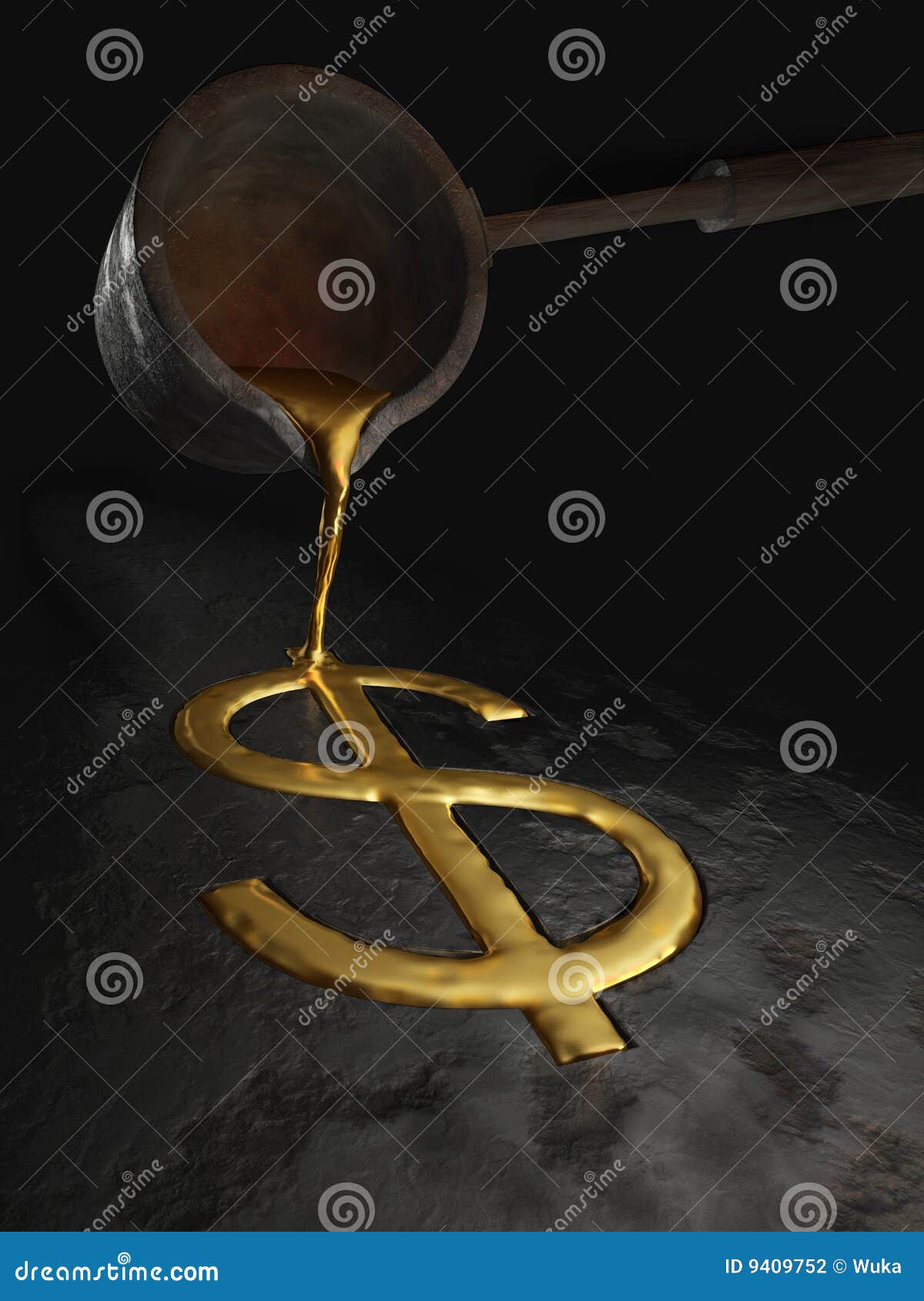 Liquid Gold Dollar Symbol Sign Stock Illustrations – 300 Liquid Gold ...