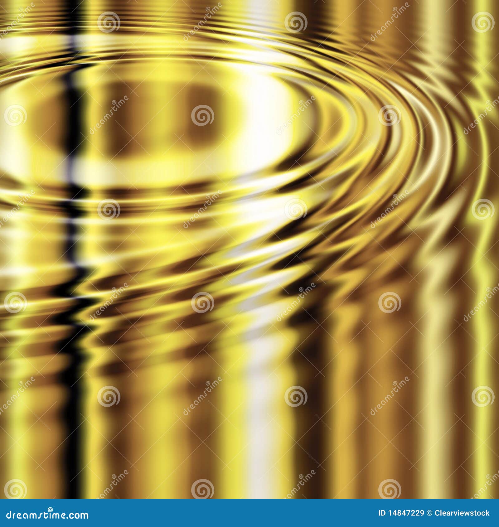 Molten gold ripples stock illustration. Illustration of golden - 14847229