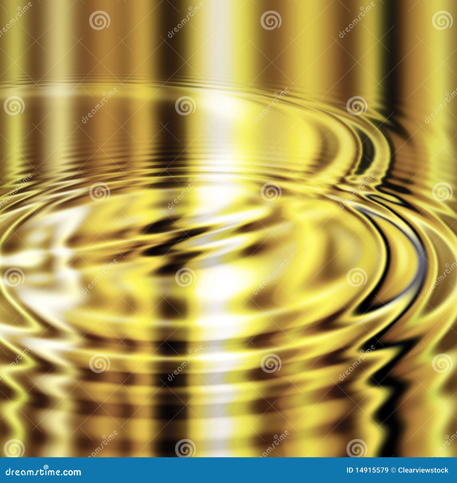 Molten gold ripples stock illustration. Illustration of molten - 14915579