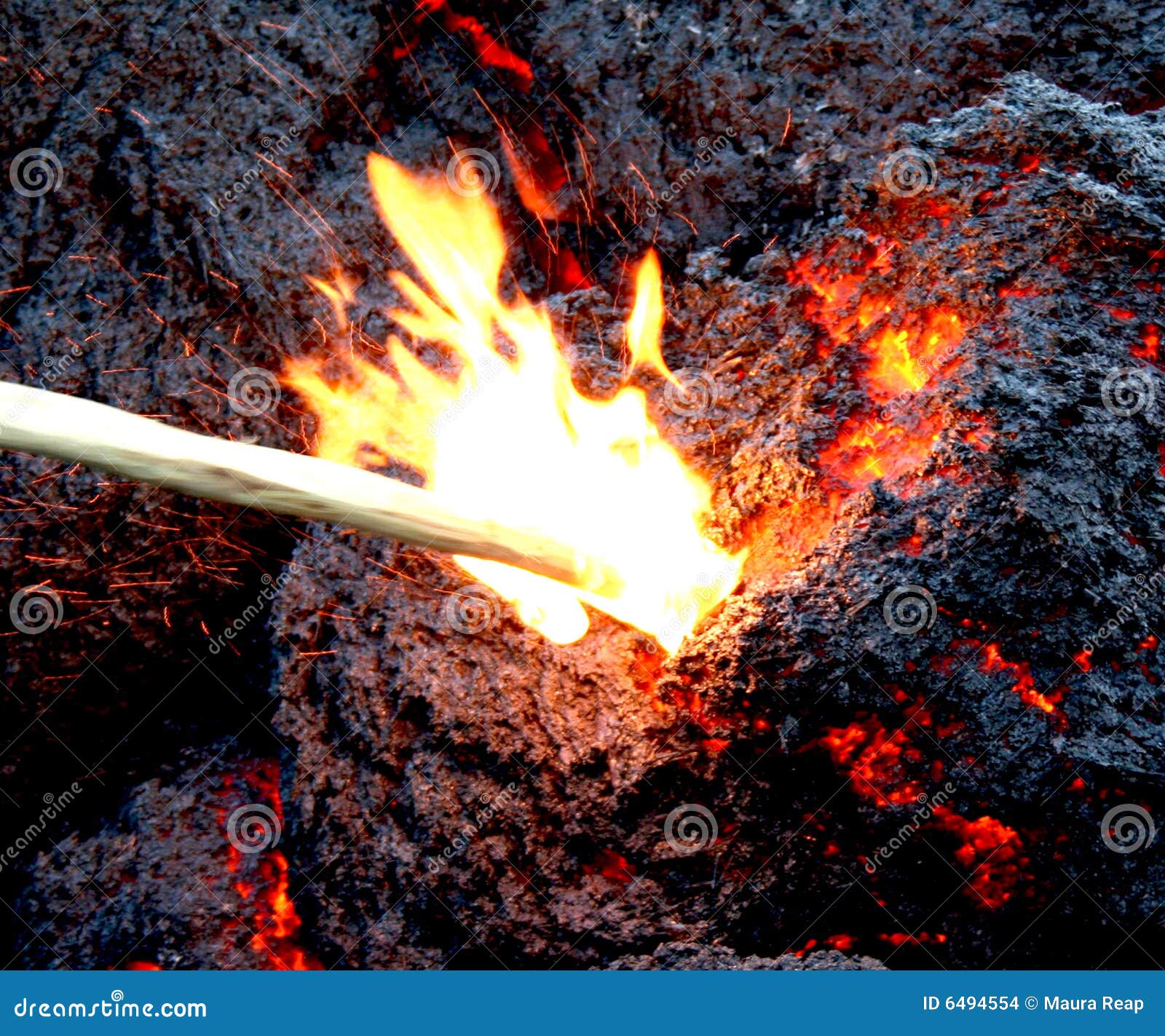 Molten Lava stock photo. Image of magma, adventure, volcano - 6494554