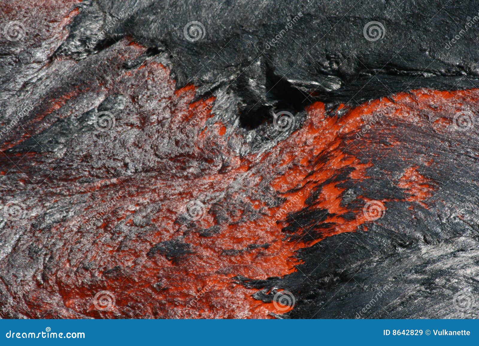 Molten lava stock image. Image of orange, surface, stone - 8642829
