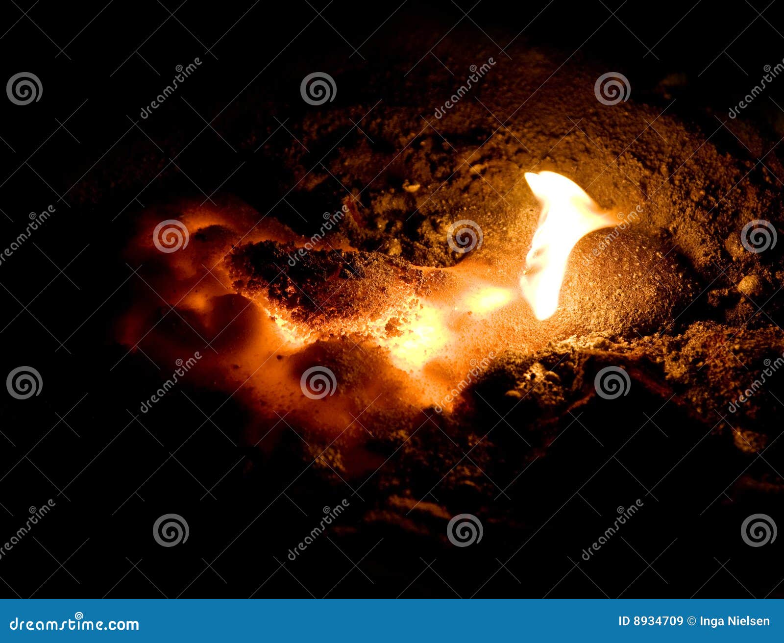 Molten lava stock image. Image of burning, liquid, nature - 8934709