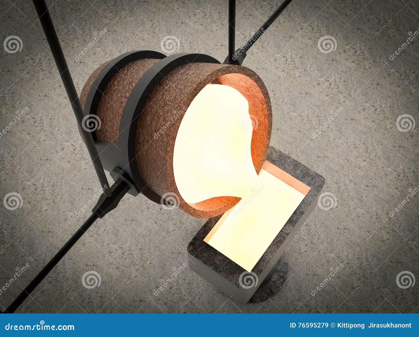 Molten Metal Industry Logo. Liquid Iron Or Steel Symbol. Metallurgy ...