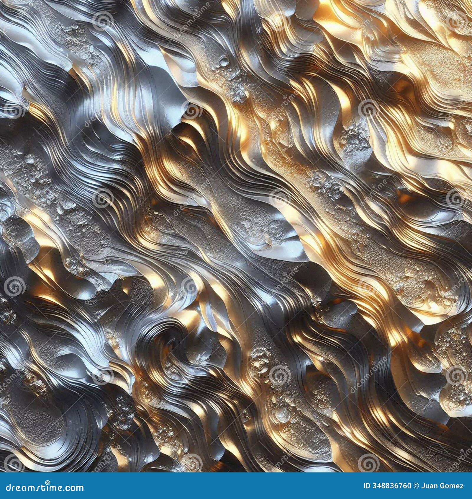 Molten Metal Texture with Backlight Stock Illustration - Illustration ...