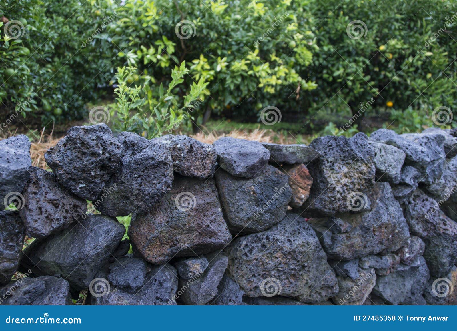 Molten Rock Barrier stock photo. Image of volcanic, stack - 27485358
