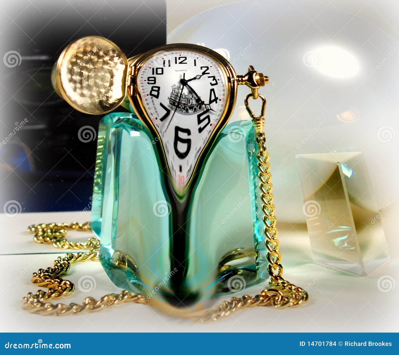 Molten Time Daliesque stock photo. Image of melting, painting - 14701784